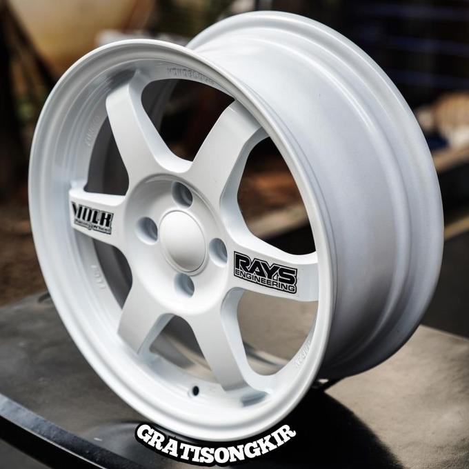 Jual Velg mobil r15 TE37 Velg racing 15 brio city jazz yaris ignis agya ...