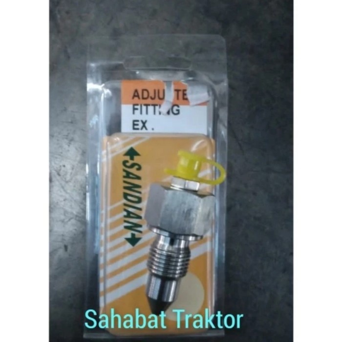 Jual STTK Adjuster fitting nepple grease nepel track Hitachi Zaxis ...