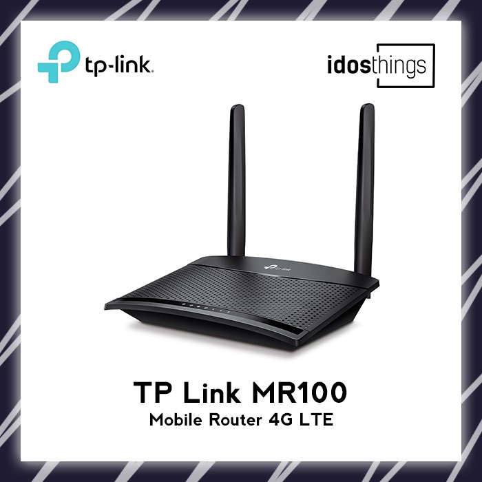 Jual TP Link MR100 - 300 Mbps Wireless N 4G LTE Router | Shopee Indonesia