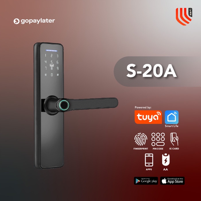 Jual Smart Lock Kunci Pintu Digital Kunci Korea Lynford Tipe S-20A ...