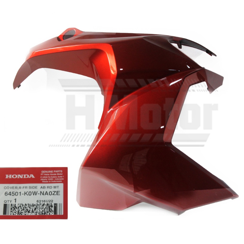 Jual ADV 160 - Honda ORI Cover R L Front Cowl Bodi Depan - MERAH RED ...