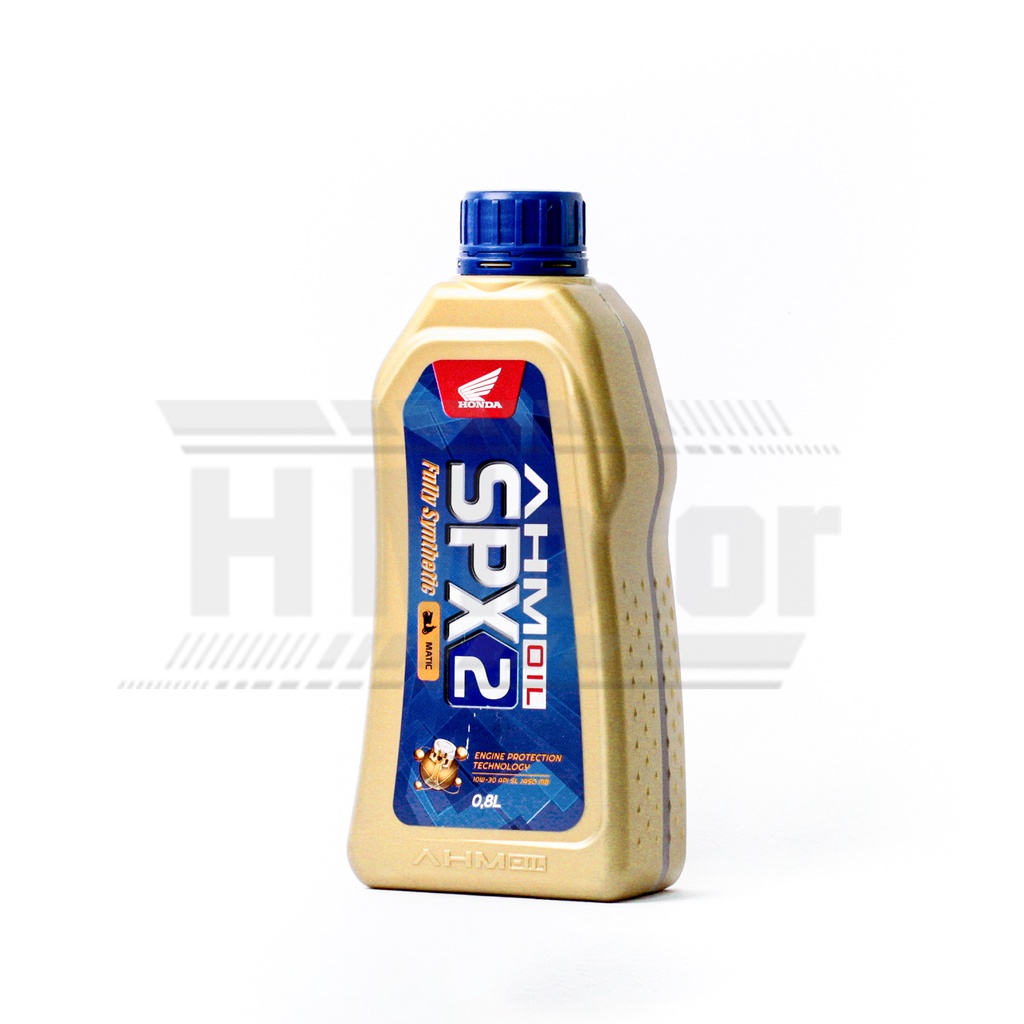 Jual Honda ORI Oil Motor Matic AT Oli AHM Repsol SPX2 10W30 SLMB - 0.8L ...