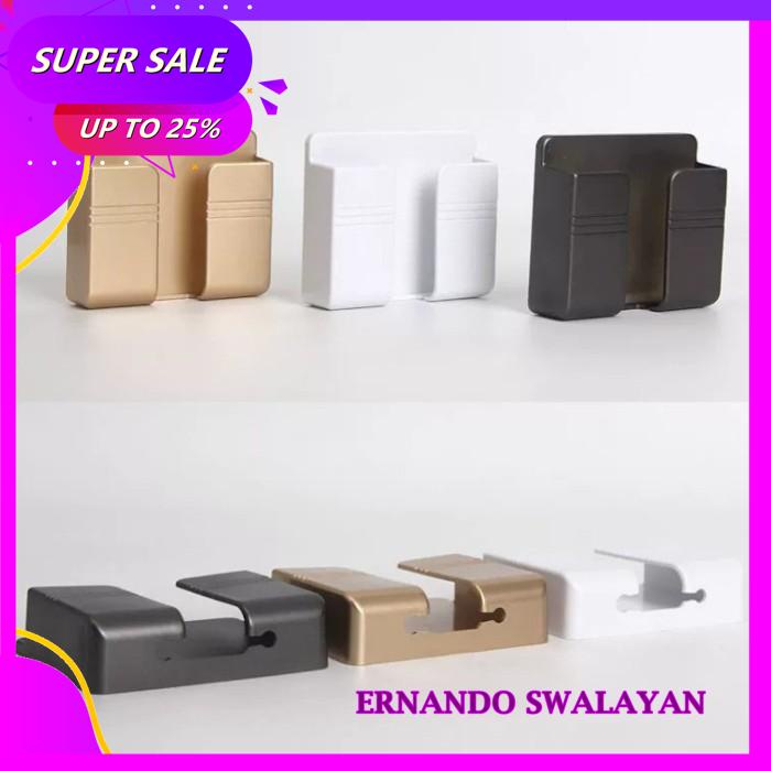 Jual HOLDER HP TEMPEL DINDING TEMPAT CHARGER SMARTPHONE / REMOTE ...