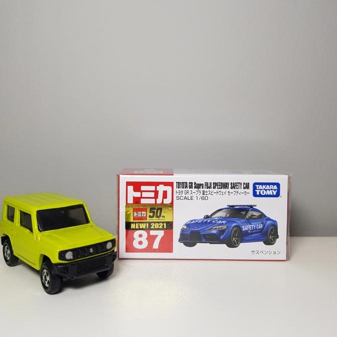 Jual Die-cast Takara Tomy Tomica Toyota GR Supra Fuji Speedway Safety ...