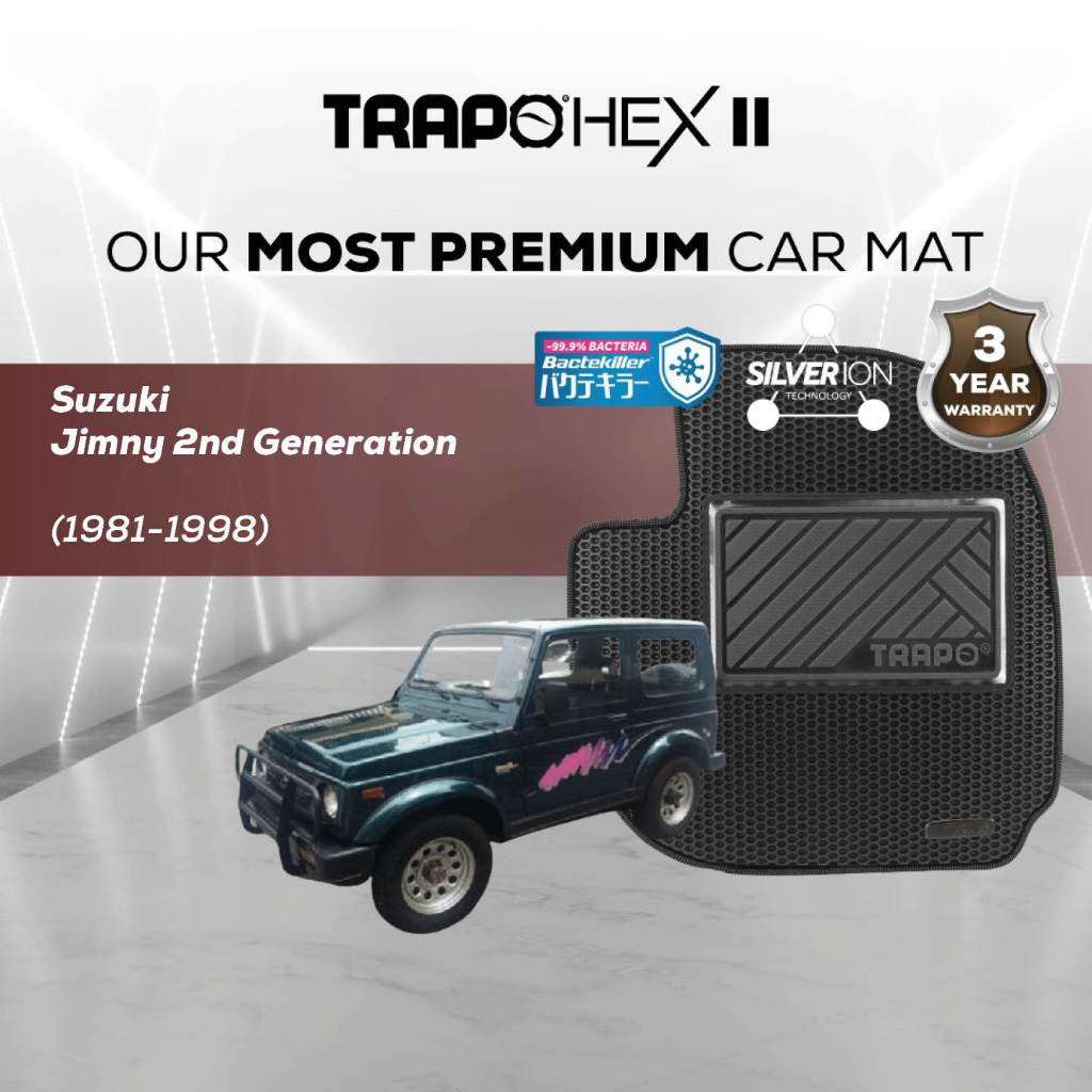 Jual Karpet Mobil Trapo Hex II Suzuki Jimny 2nd Generation (1981-1998 ...