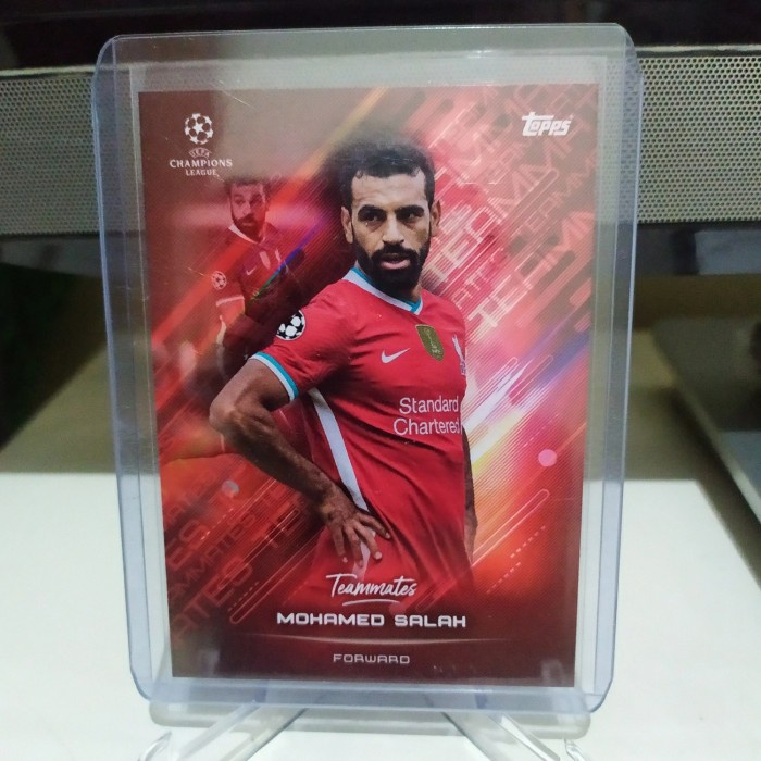 Jual kartu bola topps jogo bonita mohamed salah liverpool rare card ...