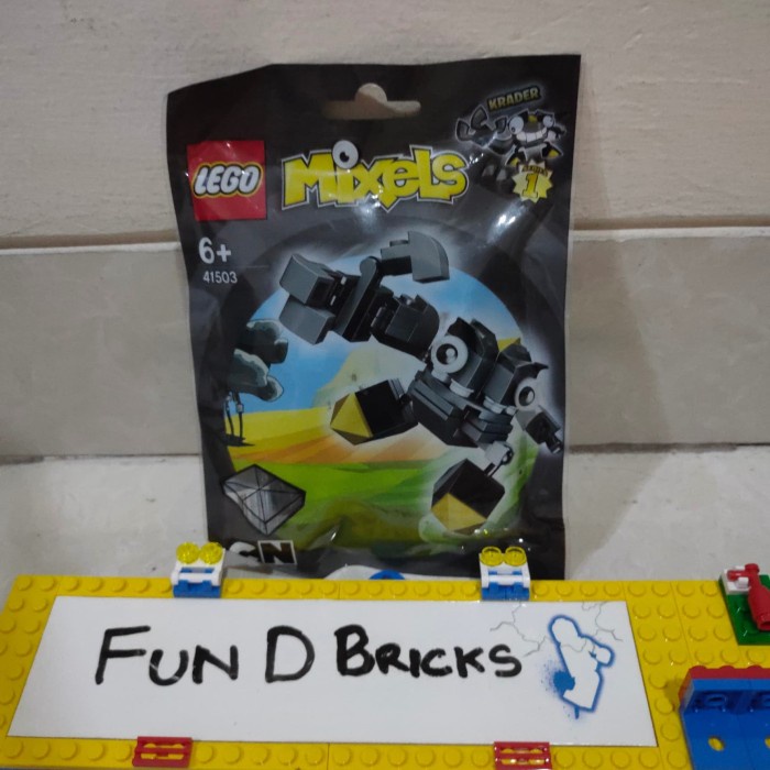 Jual lego mixels 41503 : krader (grey) | Shopee Indonesia