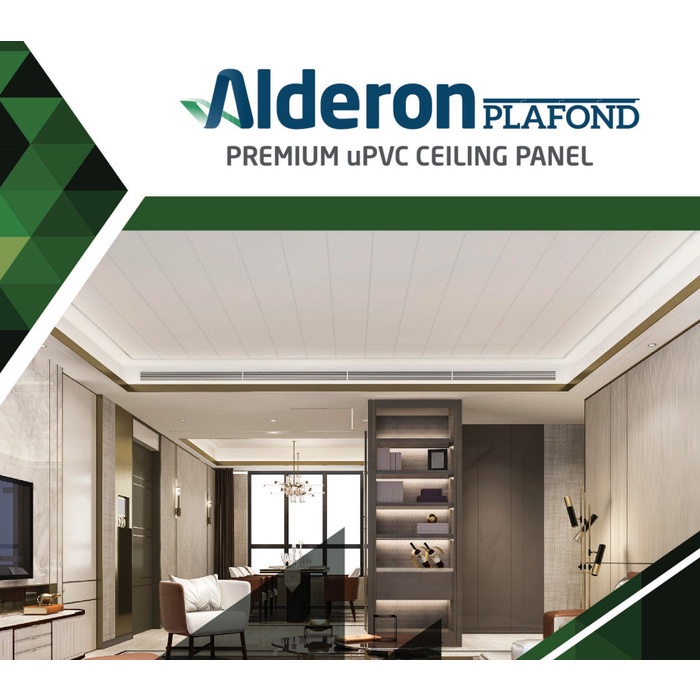 Jual ALDERON PLAVON PVC - PREMIUM UPVC CEILING PANEL | Shopee Indonesia