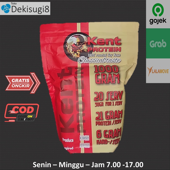 Jual Kent-Protein Susu Bubuk Kedelai Protein Casein - Kemasan 1 Kg ...