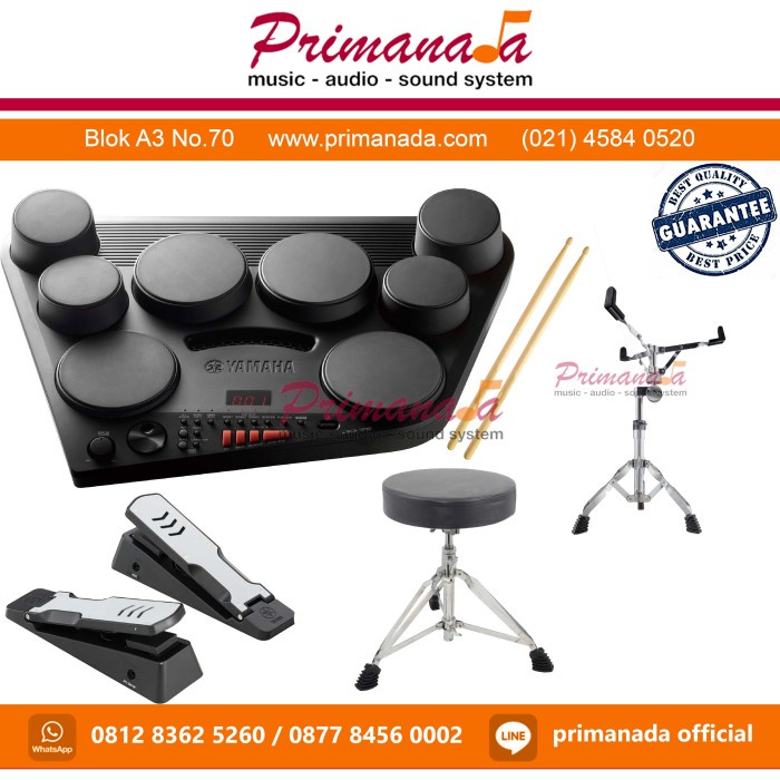 Jual Yamaha DD75 / Yamaha DD-75 / Yamaha DD 75 / Portable Drum Elektrik ...