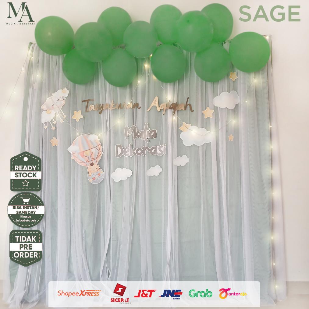 Jual PROMO GIL44 Dekorasi Backdrop Photobooth Syukuran Tasyakuran ...