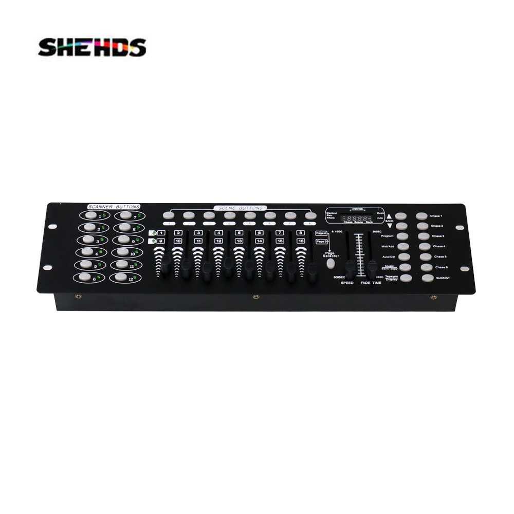 Jual Mixer Lampu Stage Lighting Controller DMX Console DJ 192CH - SHE-DMX512 | Shopee Indonesia