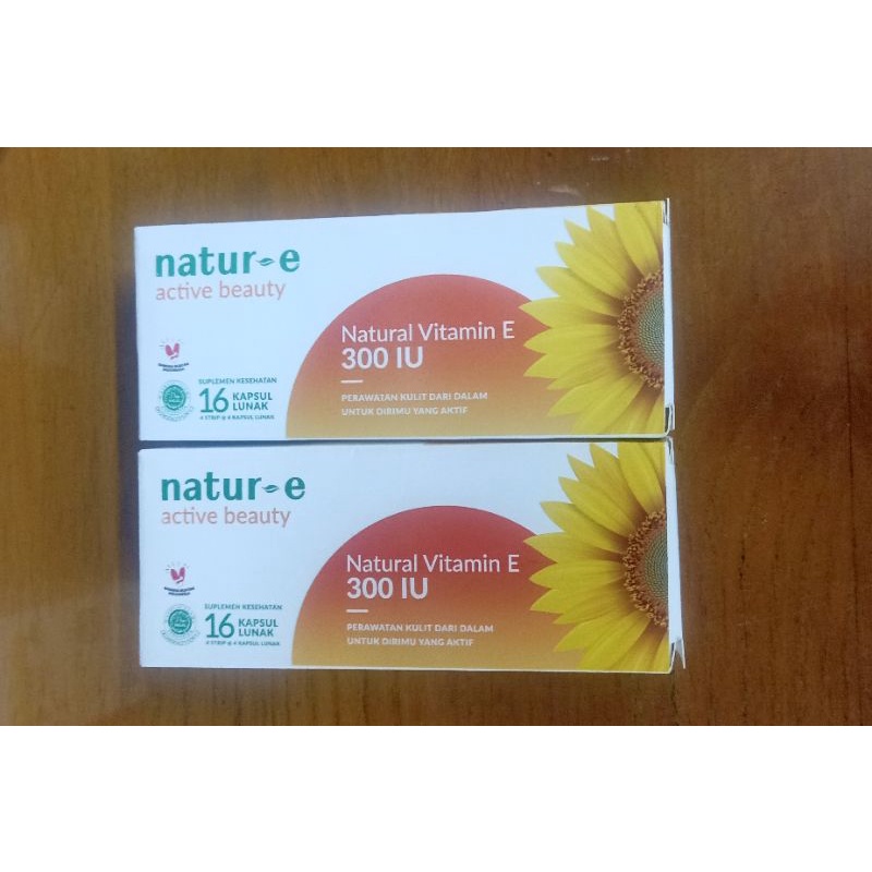Jual Natural Vitamin E 300 IU ( harga bundle 2 pack ) | Shopee Indonesia