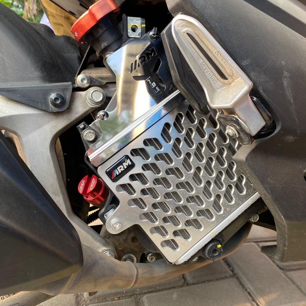 Jual Cover Leher Radiator Vario 160 | Pcx 160 | Adv 160 Full Cnc Arumi ...