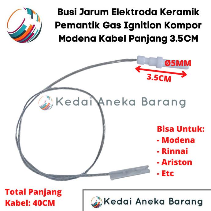 Jual Hsye*117 Busi Jarum Pemantik Gas Kompor Tanam Kabel Igniter ...