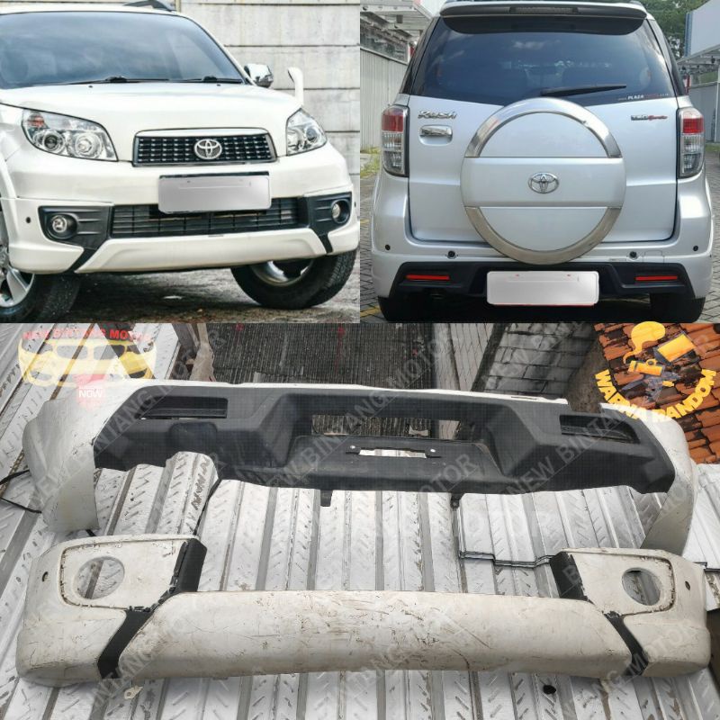 Jual Bodykit toyota rush trd sportivo 2010 2014 original depan belakang ...