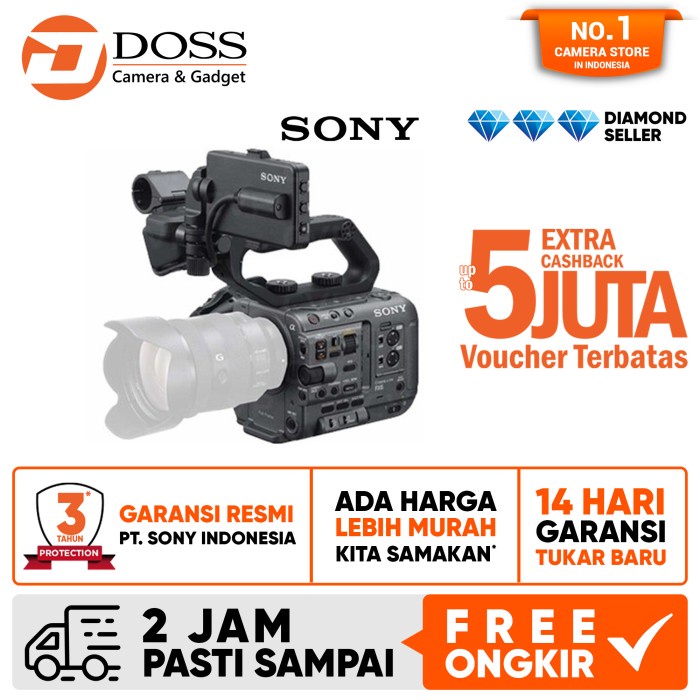 Jual SONY PXW FX6 FULL-FRAME CINEMA CAMERA / SONY FX6 / SONY FX 6 | Shopee Indonesia