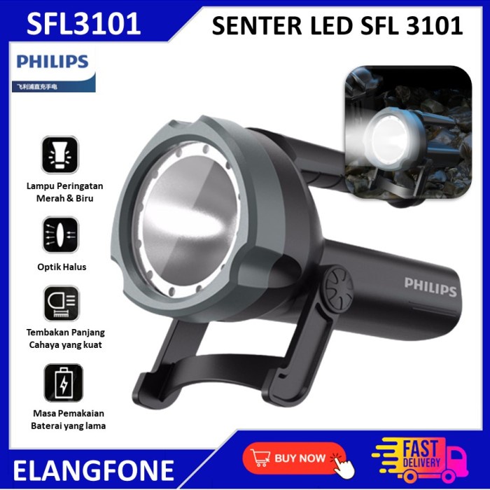 Jual Update!! Philips Senter LED Multifungsi/Lampu Senter Terang SFL ...