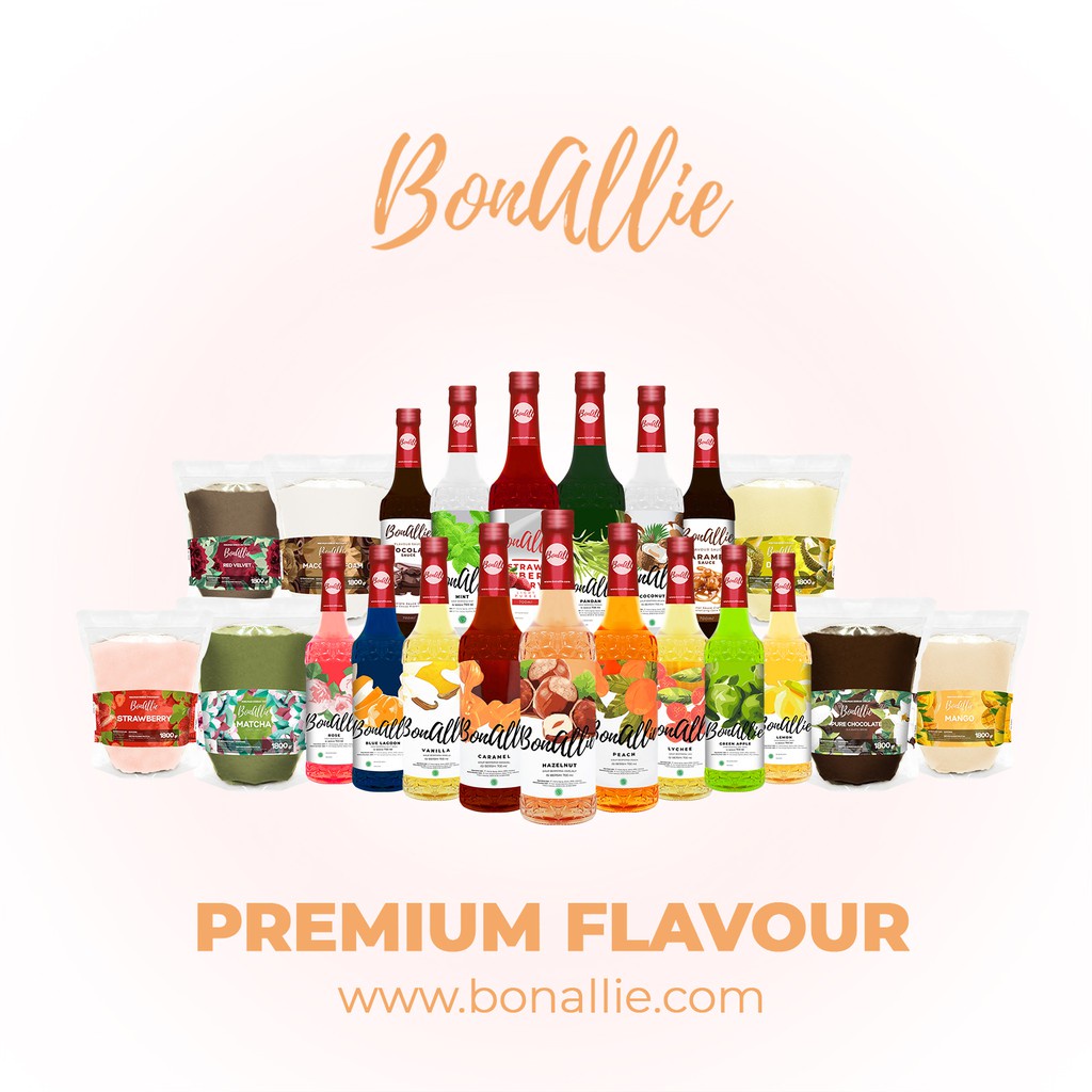 Jual Bonallie Syrup Hazelnut Flavor 700Ml | Shopee Indonesia