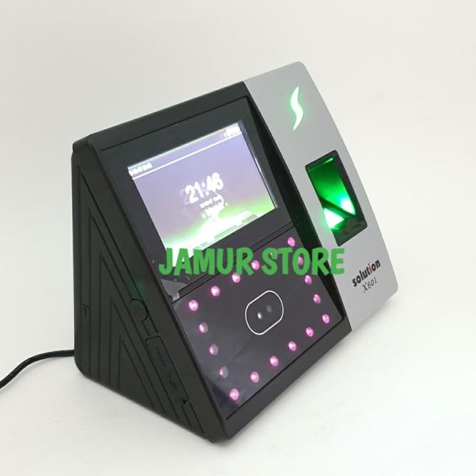 Jual Mesin Absensi Solution X601/ Mesin Absen Wajah Plus Akses Pintu ...