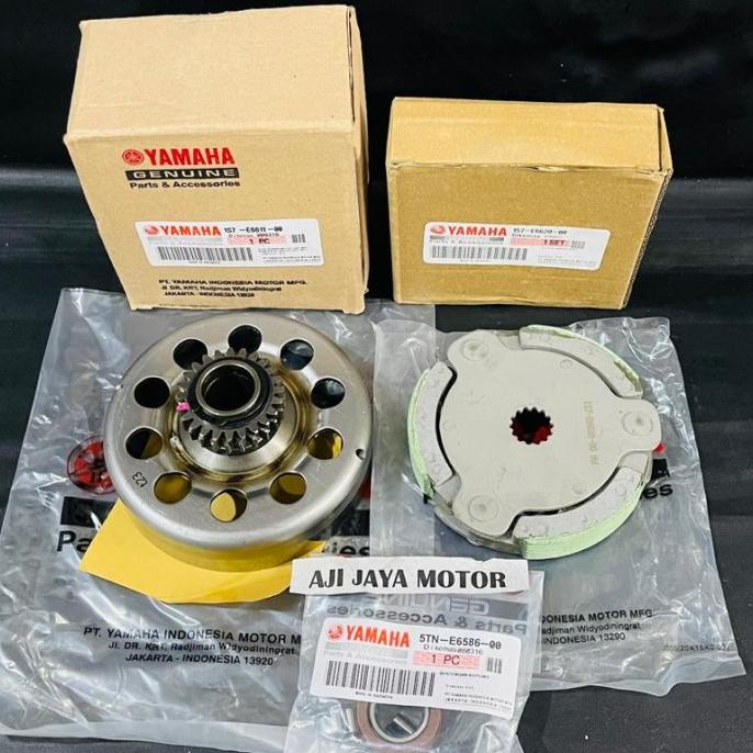 Jual Mangkok Otomatis 24T + Kampas Ganda Assy + Cage Jupiter Mx Old 135 Mx | Shopee Indonesia