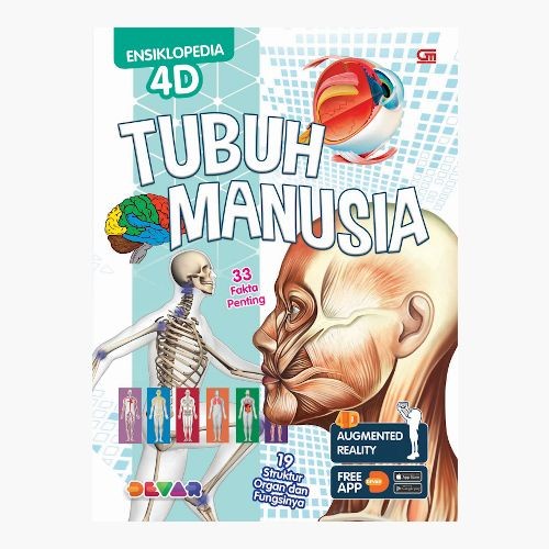 Jual Promo Buku Ensiklopedia 4D Tubuh Manusia Devar (Augmented Reality ...