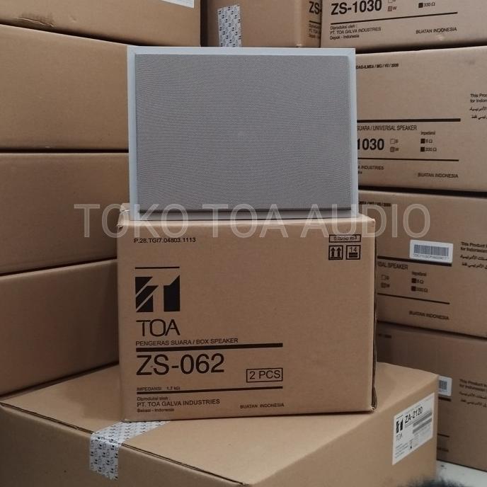 Jual Box speaker toa wall speaker dinding Toa 6 watt ZS-062 ZS 062 ...
