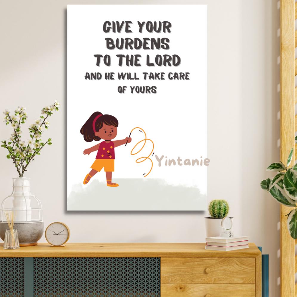 Jual Bisa Cod Poster Rohani / Poster Ayat Alkitab / Hiasan Dinding ...