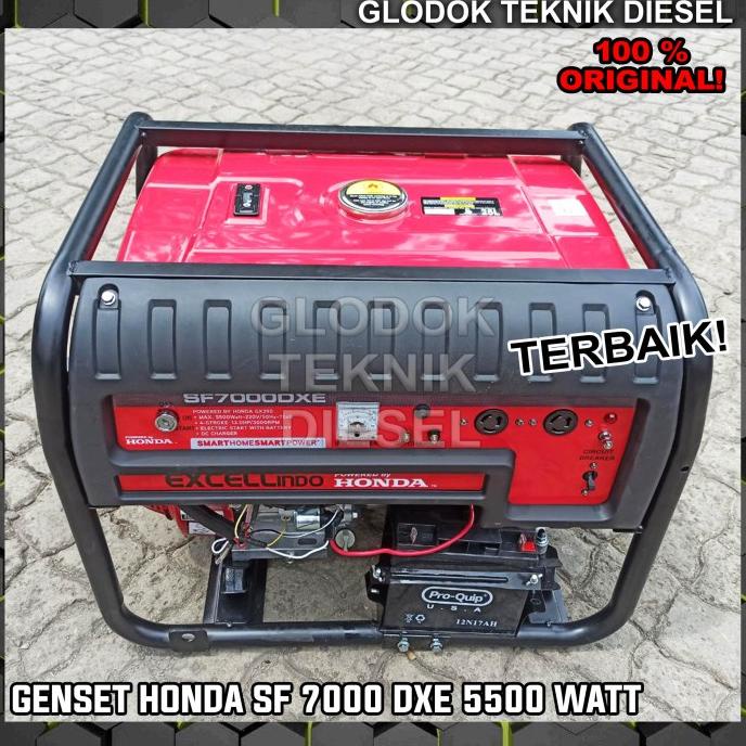 Jual Jual Murah HONDA Genset Generator Bensin 5500 Watt Electric ...
