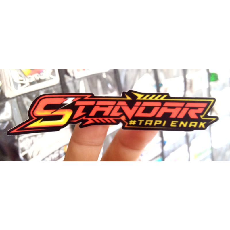 Jual Stiker Standar Tapi Enak | Shopee Indonesia