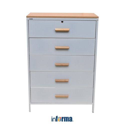 Jual Informa Scarlett Laci Penyimpanan 5 Tingkat - Putih Laci Kabinet ...