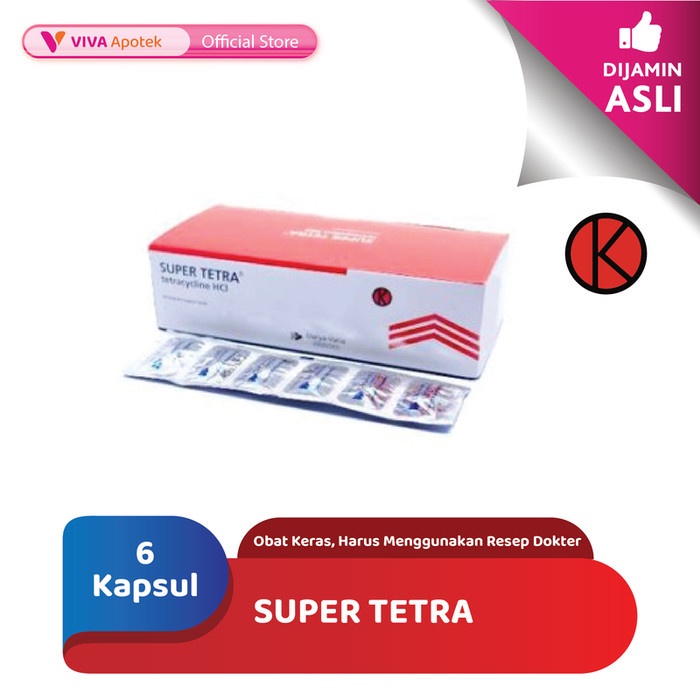 Jual Super Tetra / Tetracycline / Infeksi Bakteri / Antibiotik (6 ...