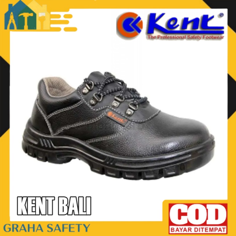 Jual Sepatu Safety Kent Bali Hitam Berkualitas - Safety Shoes Kent Bali ...