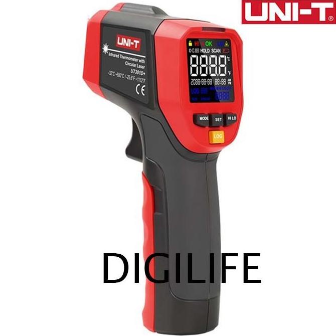 Jual Masih Ada! Infrared Thermometer Uni-T Ut301D+ Gun Ir Termometer Unit Termogun | Shopee ...