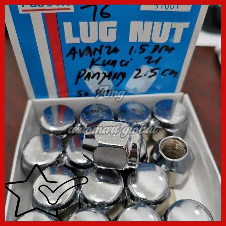 Jual mur baut roda avanza 1.5 kunci 21 set 16pc [ATG] | Shopee Indonesia