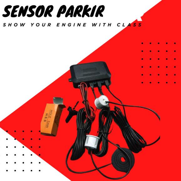 Jual Sensor Parkir Mobil DOMO 2 titik (Silver) | Shopee Indonesia