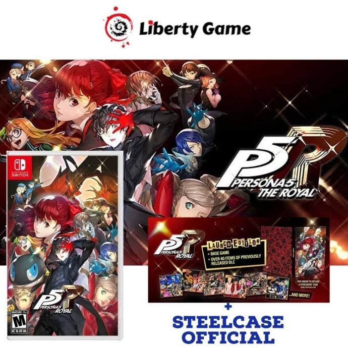 Jual Nintendo Switch Persona 5 The Royal / P5 / Persona 5 Royal ...