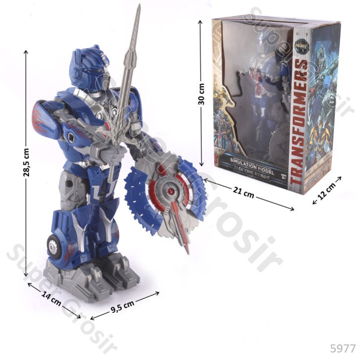 Jual Robot B/O Karakter Mirip Optimus Prime B/O Jalan Tangan dan Kepala ...