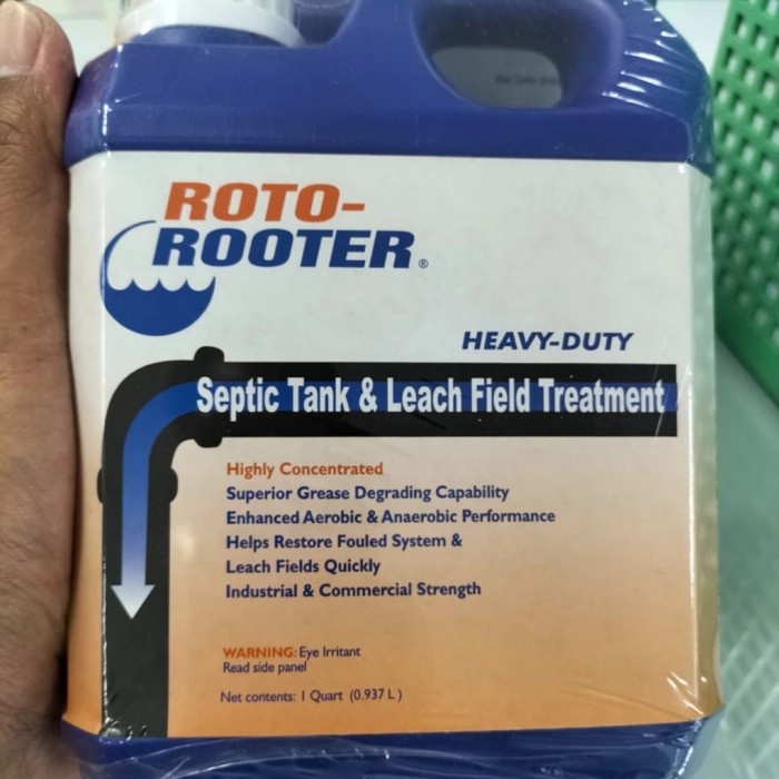 Jual [Original] Roto Rooter Cairan Pembersih Pipa Septic Tank Drainase ...