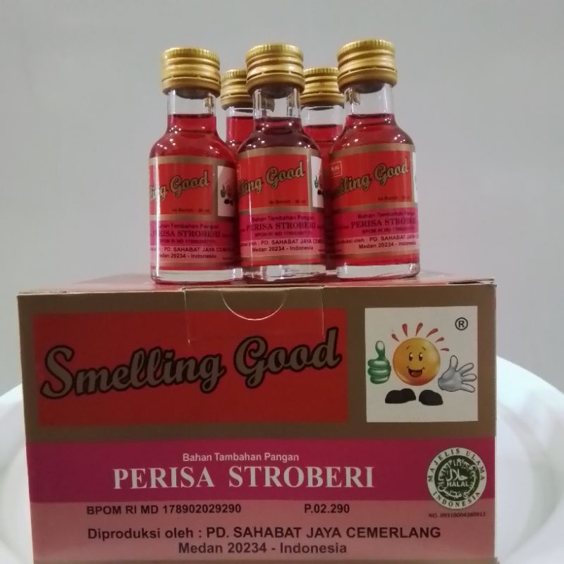 Jual Smelling Good Brand Bahan Pangan Perisa Dan Pewarna Stroberi 30ml ...
