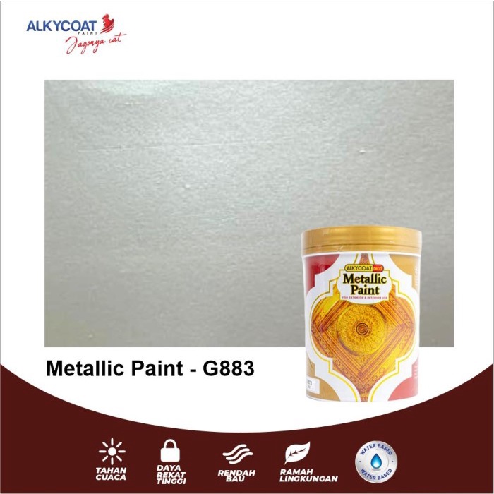 Jual CAT METALLIC PAINT WATERBASED / Cat Dekoratif/ Cat Gypsum / Cat ...