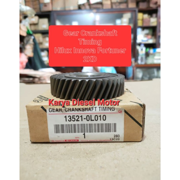 Jual Gigi Crankshaft Gear Crankshaft Timing Gigi Kruk As Toyota Hilux ...
