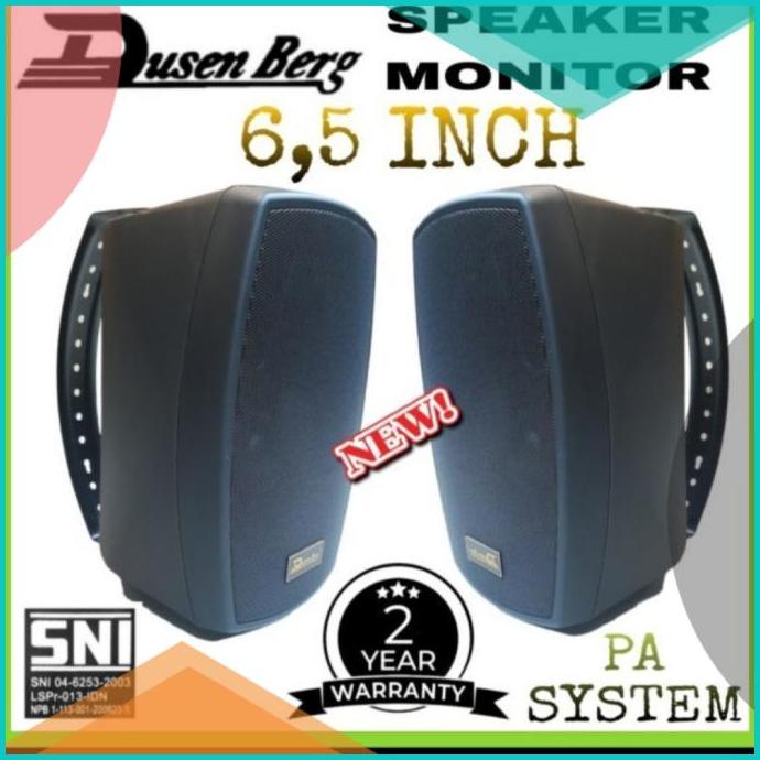 Jual Speaker monitor 6,5 inch Dusenberg /speaker cafe dusenberg 6,5inch 16n | Shopee Indonesia