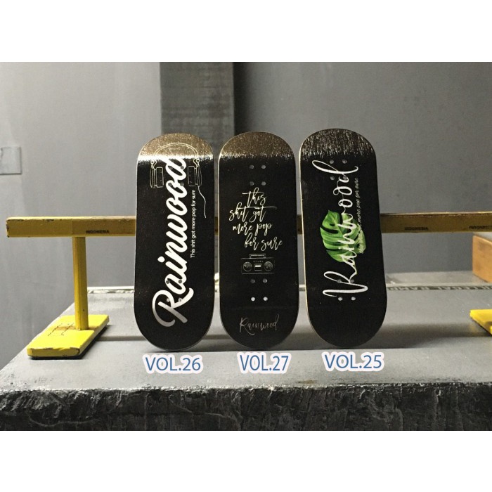 Jual Promo Rainwood Fingerboard Pro Shape Deck Only | Shopee Indonesia