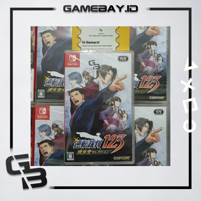 Jual Nintendo Switch Phoenix Wright Ace Attorney Trilogy Gyakuten ...