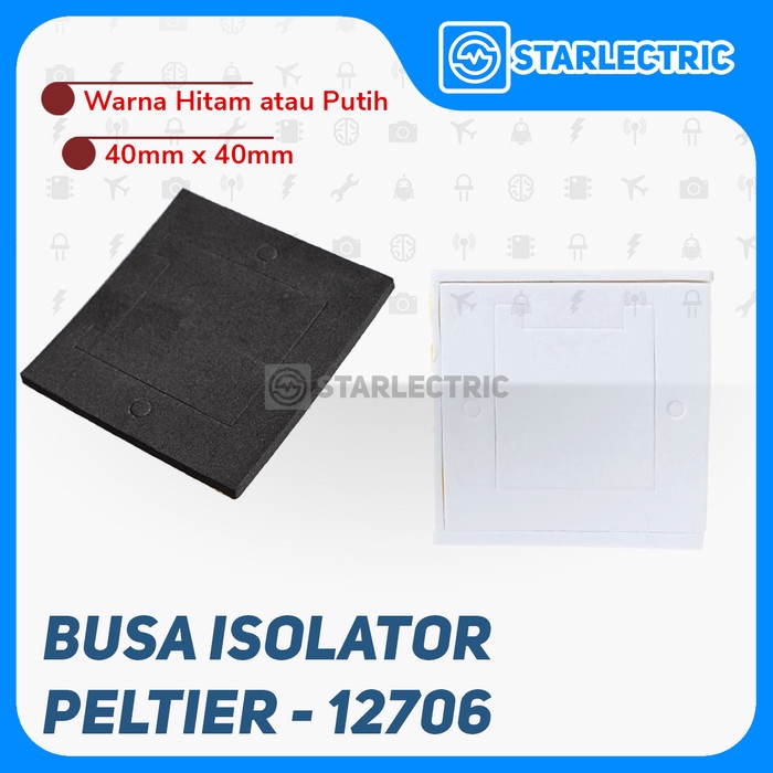 Jual Isolator Peltier 12706 Busa Foam Penghalang Insulator Pad Isolator ...