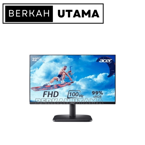 Jual MONITOR LED ACER EK221QE3 22" IPS 1080P FHD 100Hz 1MS FREESYNC VGA ...