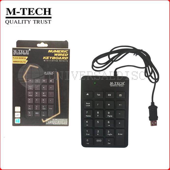 Jual Keyboard Numeric Keypad Numeric M Tech Shopee Indonesia