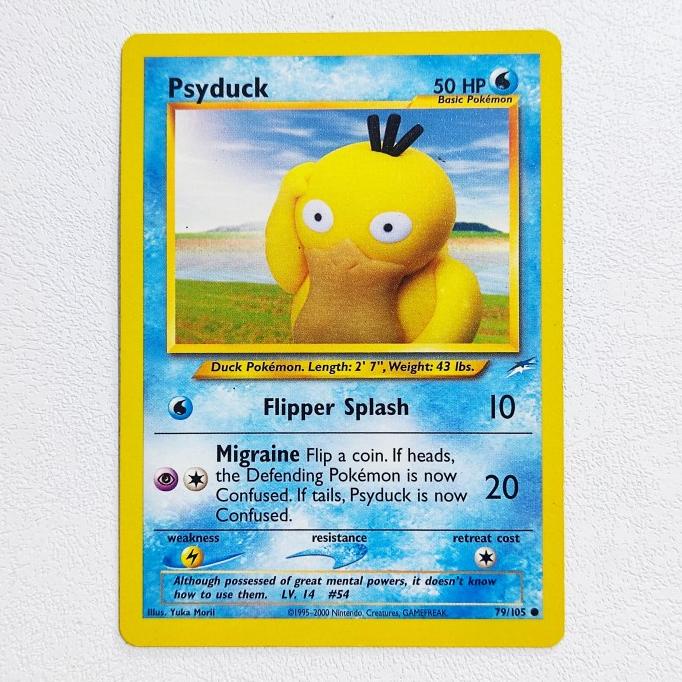 Jual Psyduck 79/105 - Neo Destiny Pokemon Card TCG | Shopee Indonesia