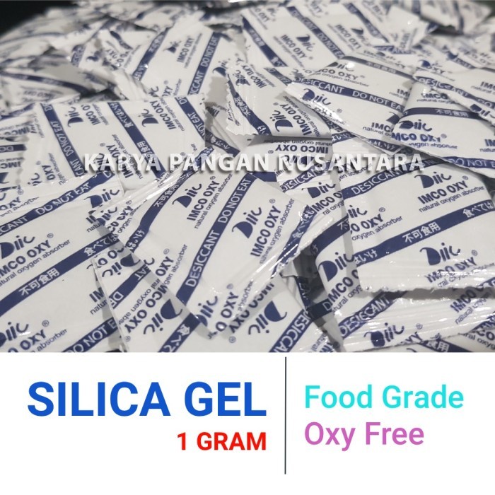 Jual Silica Gel Food Grade 1 Gram Silica Gel Makanan 1 Gr Pack 300 Pcs ...